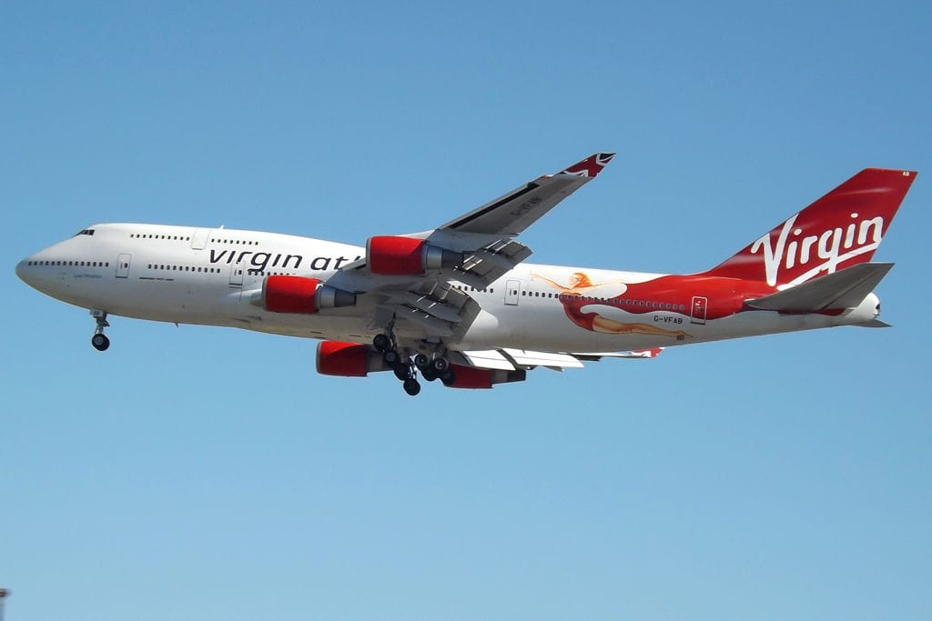 A la venta en ebay.com un Boeing 747-400 de Virgin Atlantic (Lady ...