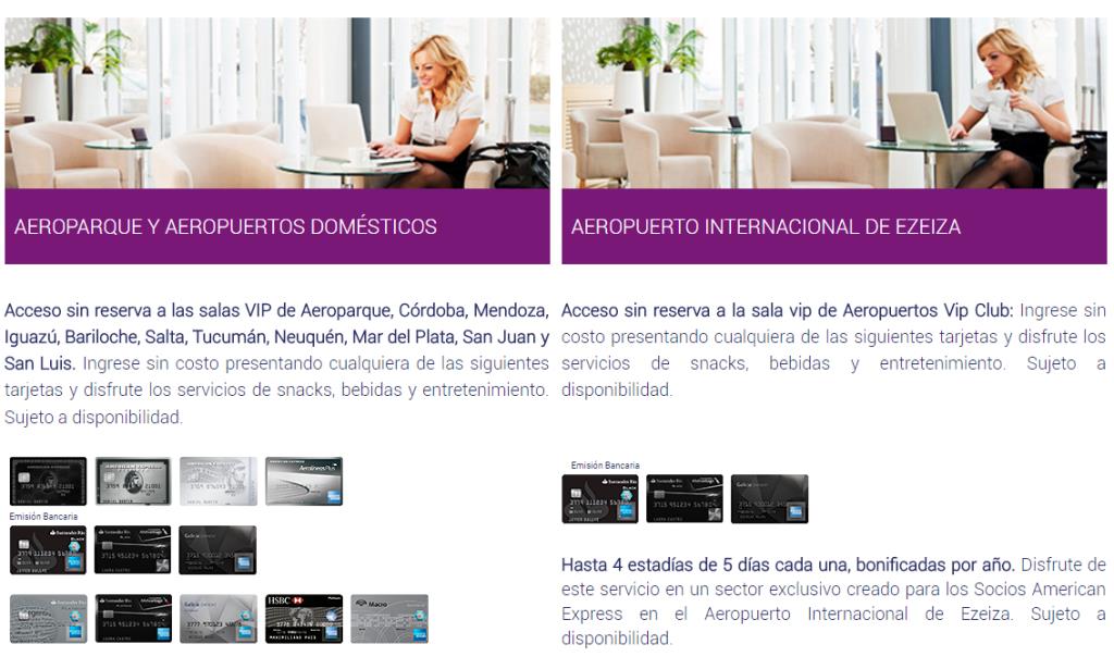 Salas VIP y estacionamiento en aeropuertos con American Express ...