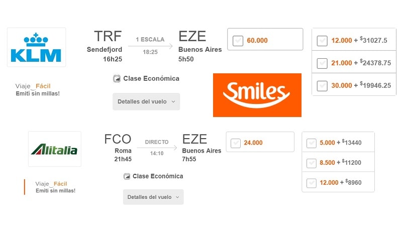 Chequeando las vueltas desde Europa en Smiles Argentina - Info Viajera