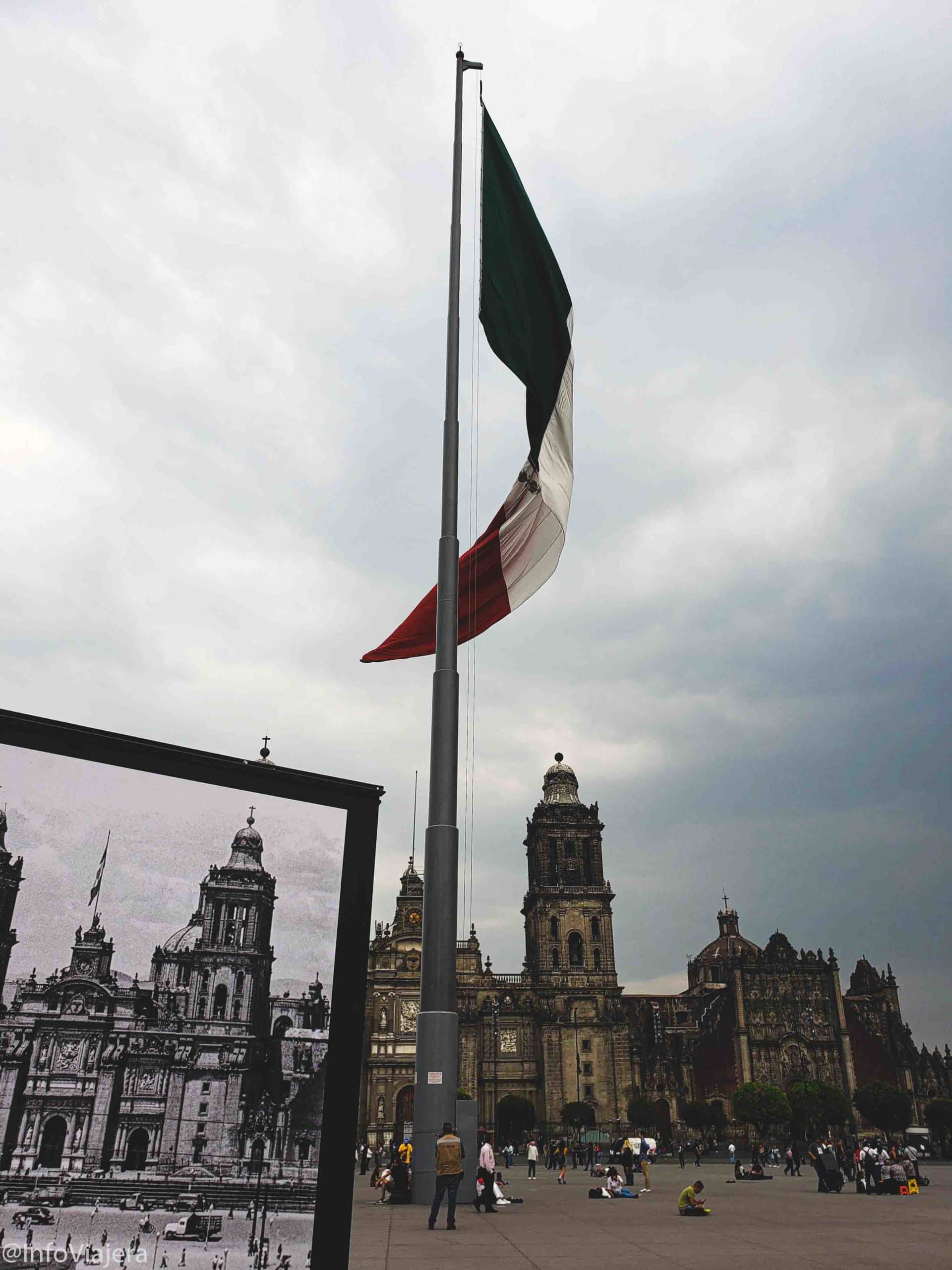 El impacto de ver El Zócalo en Ciudad de México - Info Viajera
