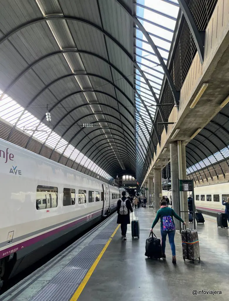 Así comenzó mi viaje a Andalucía, en un tren AVE hacia Sevilla - Info ...