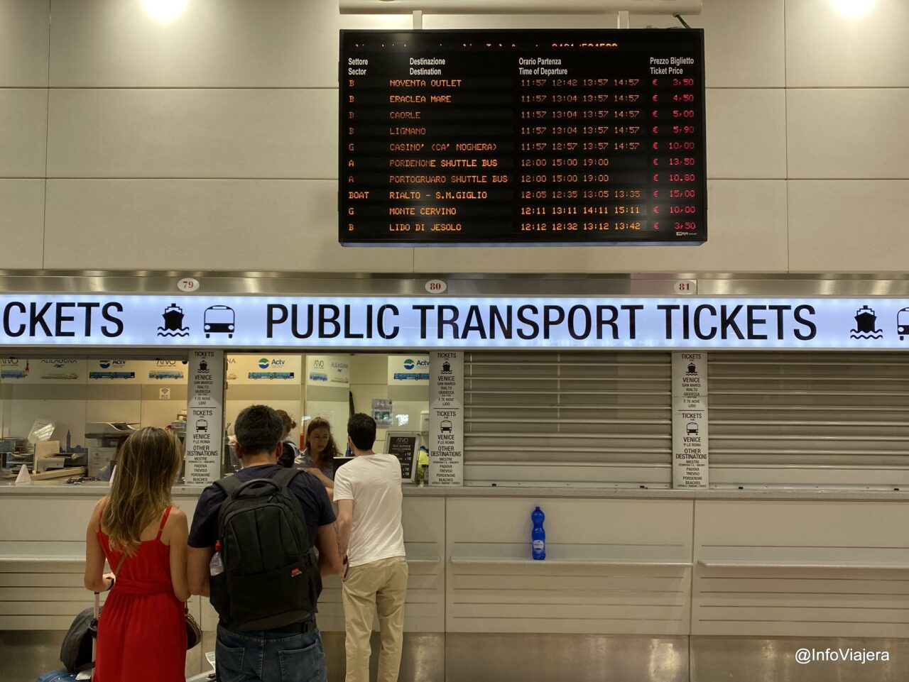 Cómo ir desde el aeropuerto Marco Polo de Venecia (Italia) al centro de ...