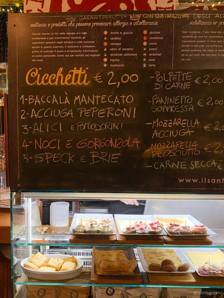 Los cicchetti venecianos - Info Viajera