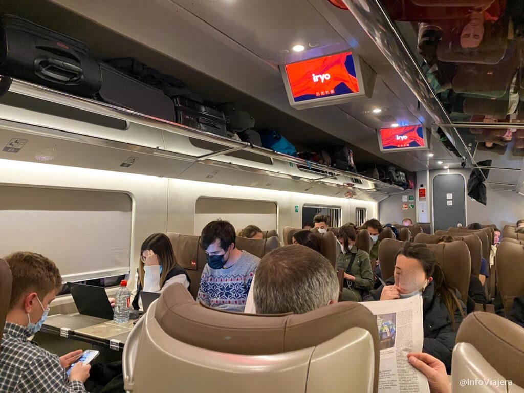 Trenes Iryo en España: descuento en billetes con los puntos del Club Yo ...