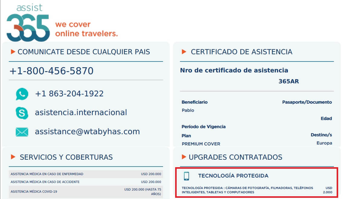 El upgrade de protección tecnológica en la asistencia al viajero de ...