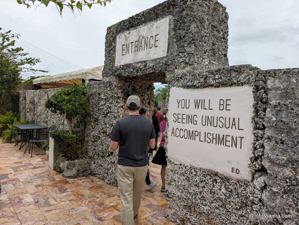El misterioso Castillo de Coral en la zona de Miami (Estados Unidos ...