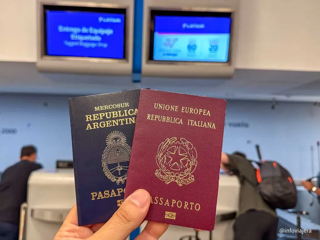 Tengo pasaporte argentino y europeo, ¿con cuál salgo? ¿con cuál entro ...