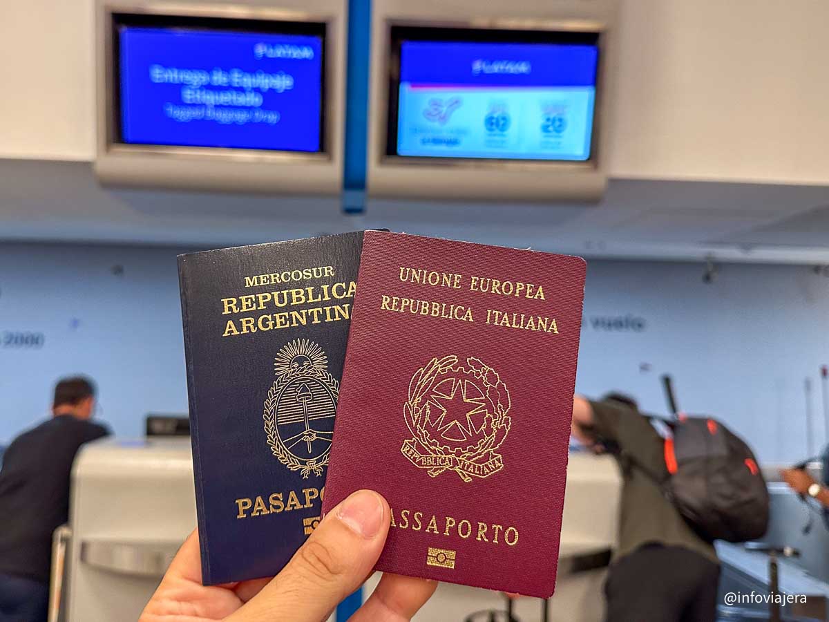 Tengo pasaporte argentino y europeo, ¿con cuál salgo? ¿con cuál entro ...