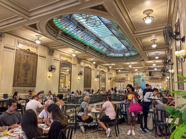 La histórica Confitería Colombo de Río de Janeiro (Brasil) - Info Viajera