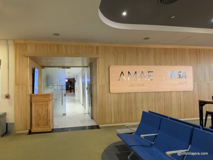 La sala VIP AMAE Lounge Internacional en la puerta 1 de Ezeiza ...