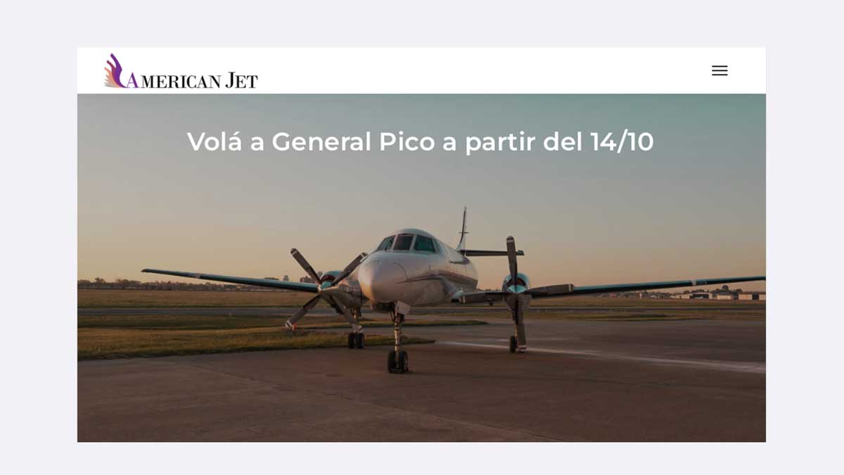 Vuelos entre General Pico (La Pampa) y el Aeroparque de Buenos Aires ...