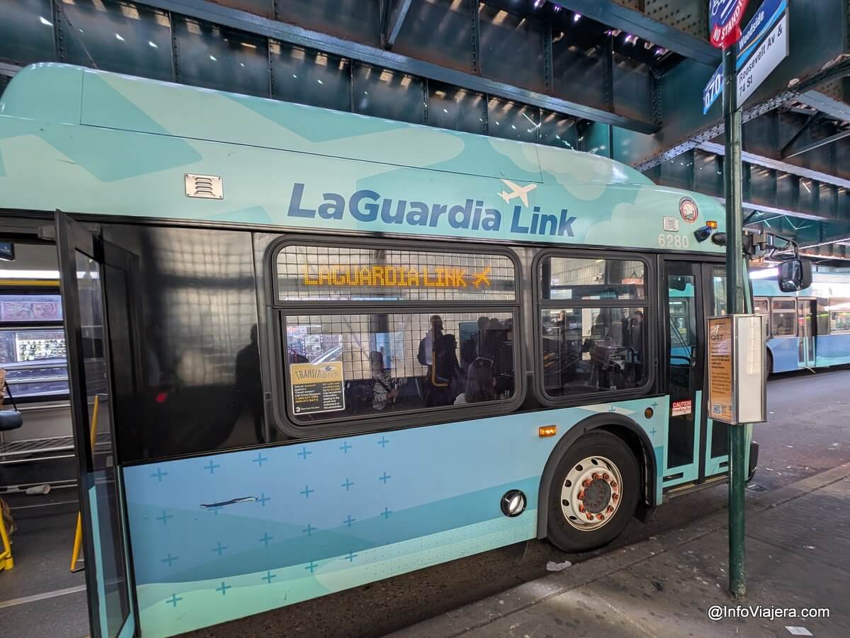 Bus gratuito desde el aeropuerto de LaGuardia: cómo conecta con el ...